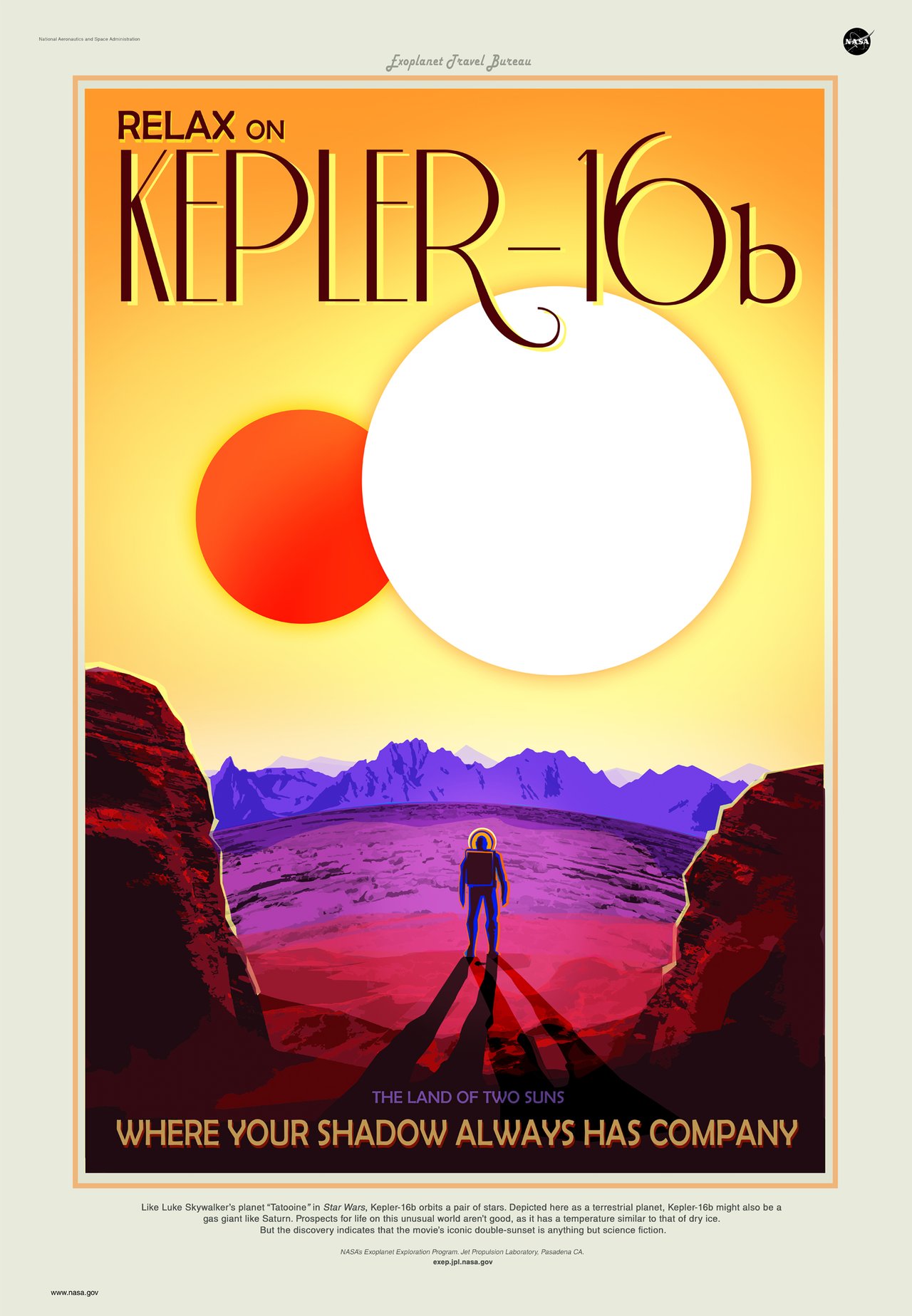 Relax on Kepler-16b - Where your shadow always has company | NASA Jet ...