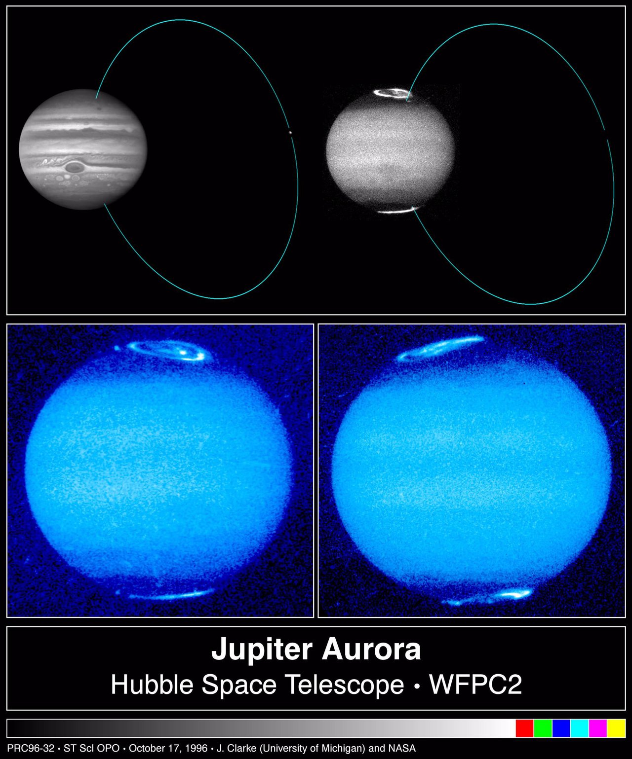 Hubble Images Reveal Jupiter's Auroras | NASA Jet Propulsion Laboratory ...