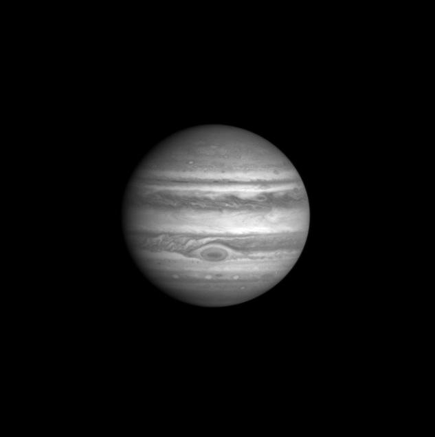 Cassini "First-Look" Images of Jupiter