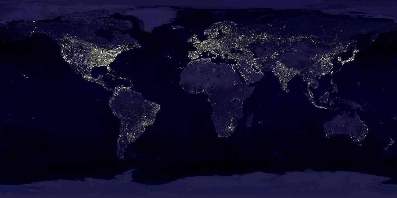 Global City Lights | NASA Jet Propulsion Laboratory (JPL)