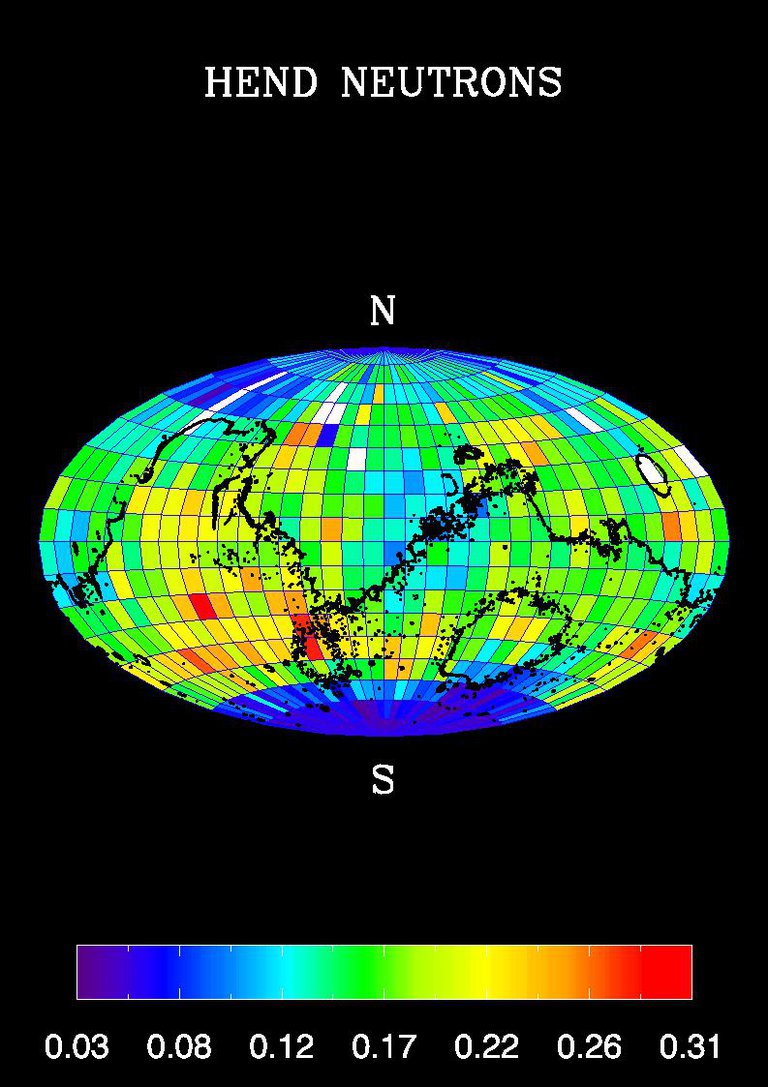 Global Map, High-Energy Neutrons