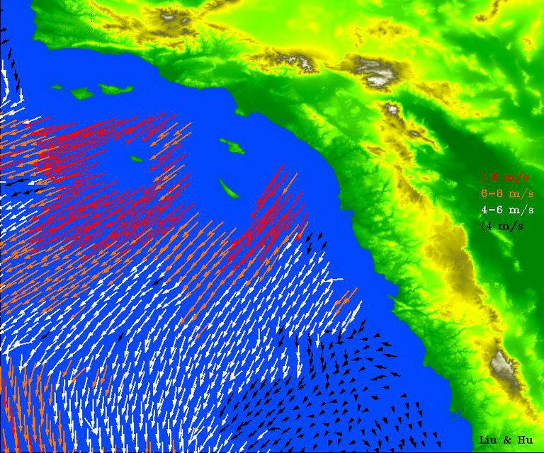 Santa Ana Winds Over Los Angeles
