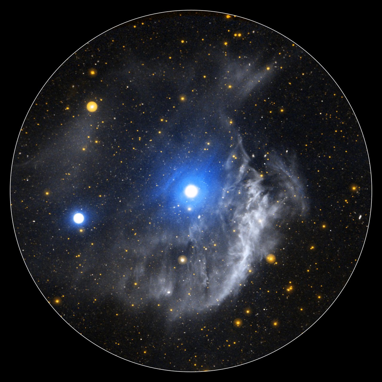 The Extended Region Around the Planetary Nebula NGC 3242