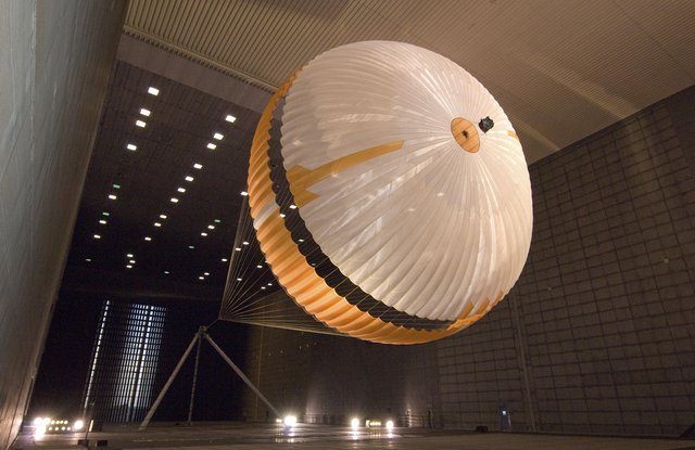 Mars Parachute Testing in World's Largest Wind Tunnel | NASA Jet ...