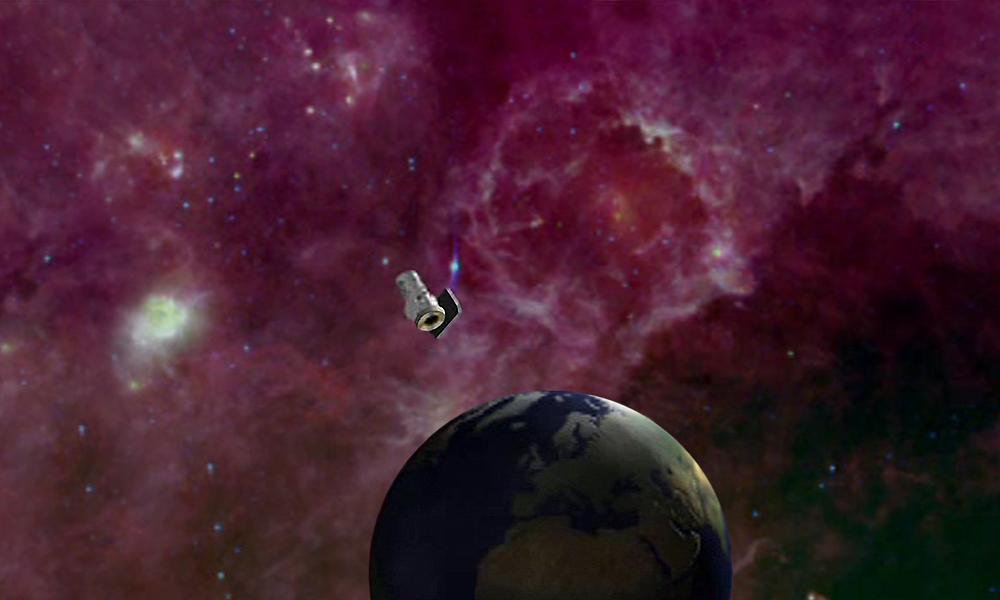 Mapping the Infrared Sky (Artist Concept)