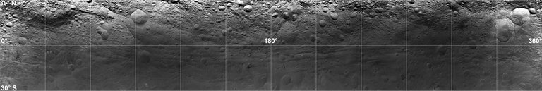 Mosaic Image of Vesta's Surface