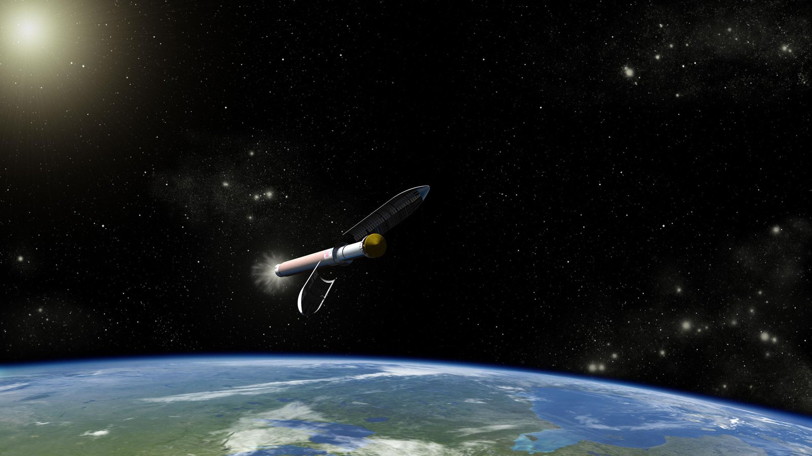 Curiosity Launch Vehicle, Artist's Concept