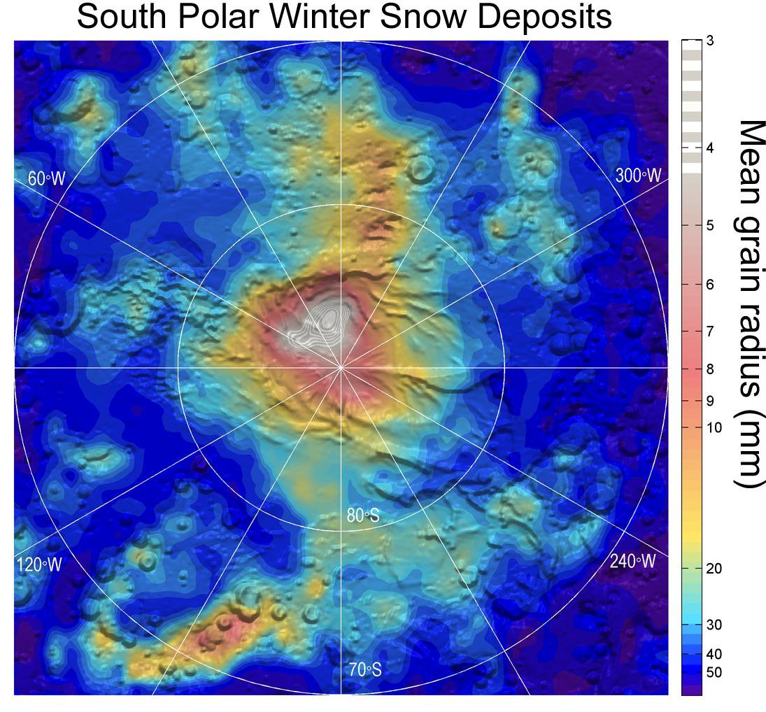 Carbon-Dioxide Snowfall on Mars