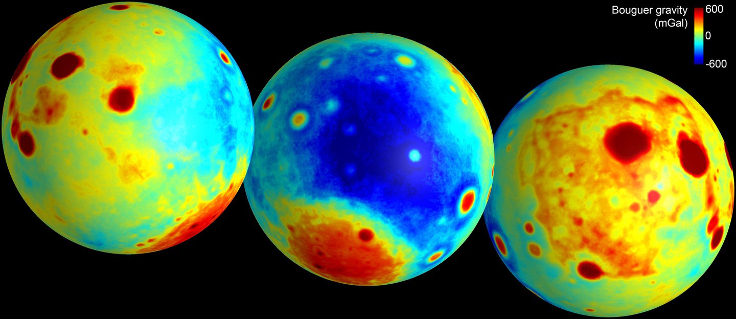 Gravity of the Moon's Crust