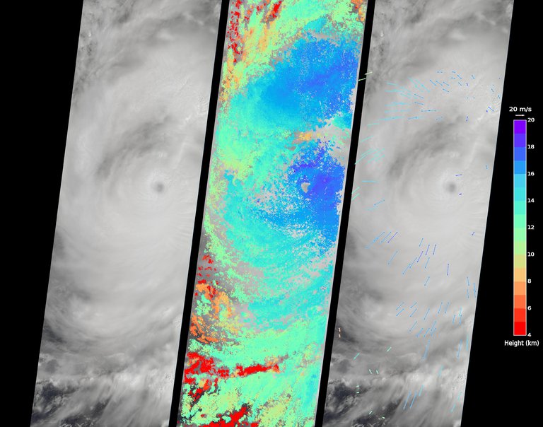 Huge Super Typhoon Meranti Over Taiwan Spotted by NASA's MISR | NASA ...