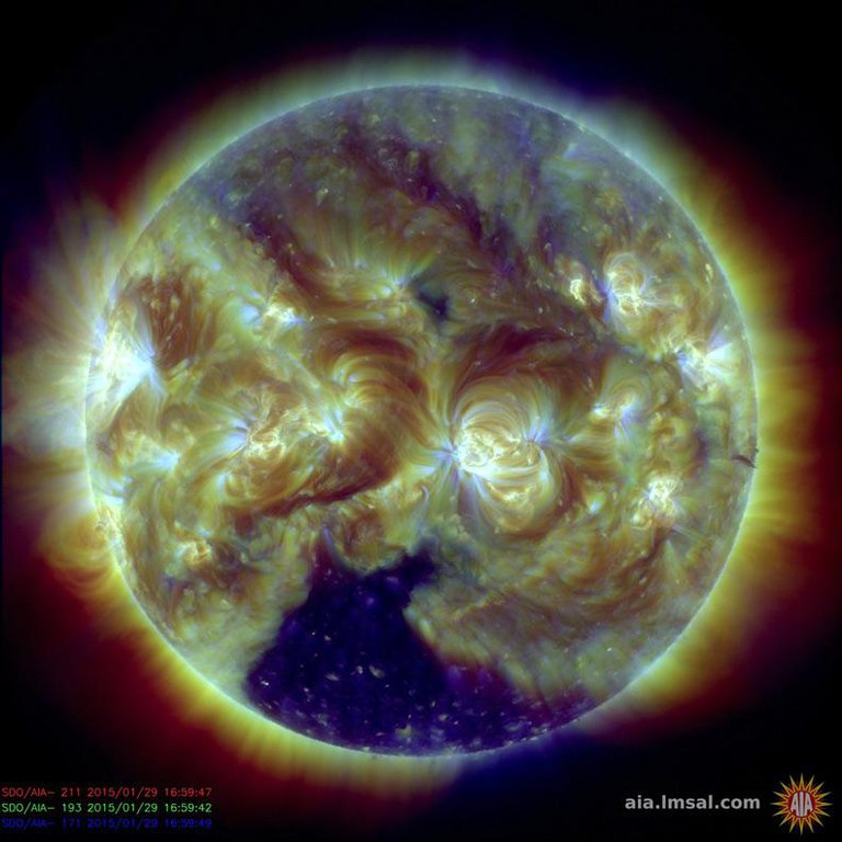 Substantial Coronal Hole | NASA Jet Propulsion Laboratory (JPL)