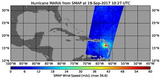 Hurricane Maria's Strengthening Winds Seen in NASA SMAP Image | NASA ...