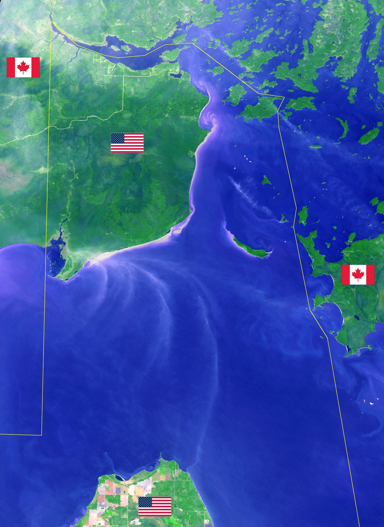 Northwest Angle, Minnesota | NASA Jet Propulsion Laboratory (JPL)