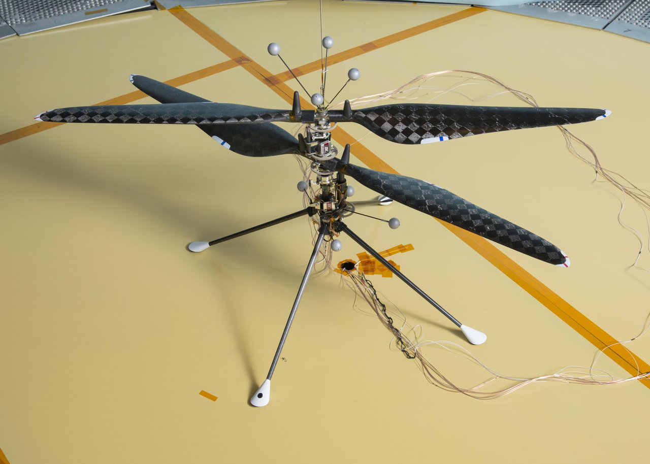 Mars Helicopter Prototype | NASA Jet Propulsion Laboratory (JPL)