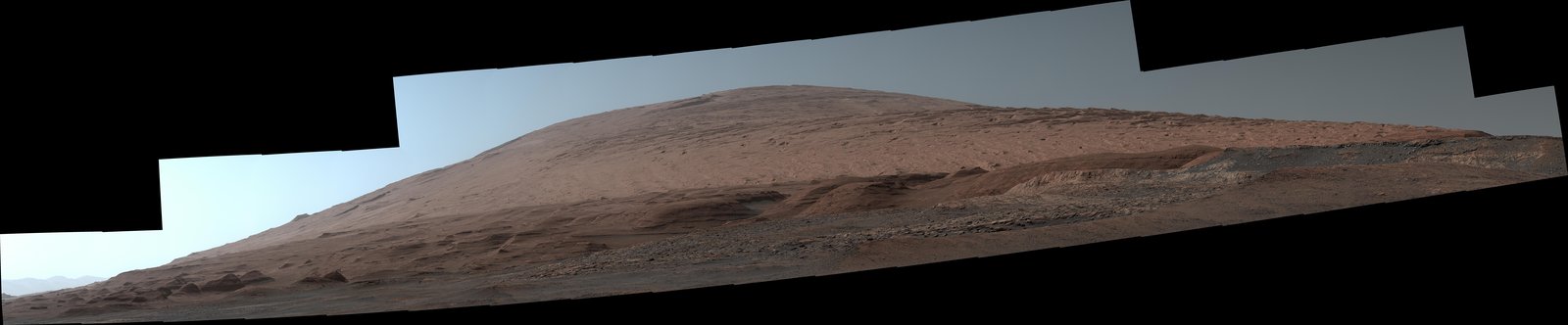 A Dramatic View of Mars' Mount Sharp