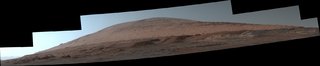 A Dramatic View of Mars' Mount Sharp