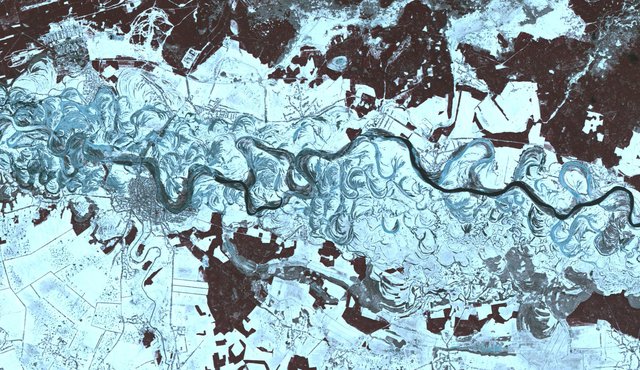 Dneiper River, Ukraine | NASA Jet Propulsion Laboratory (JPL)