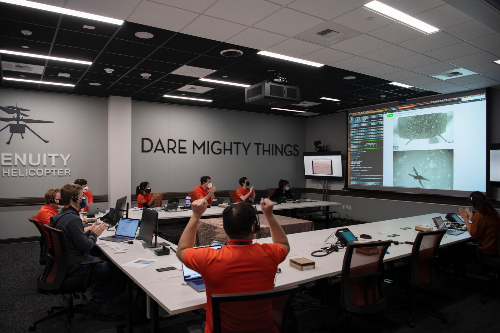 Ingenuity's Team Reacts to Data Showing Helicopter Completed Its Second ...