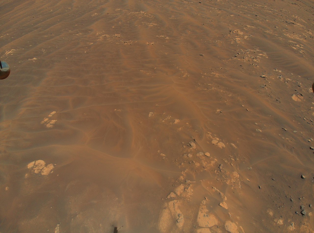 NASA’s Mars Helicopter Reveals Intriguing Terrain for Rover Team