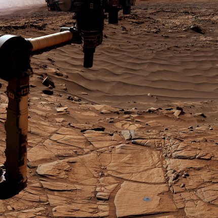 Changes in Tilt of Mars' Axis