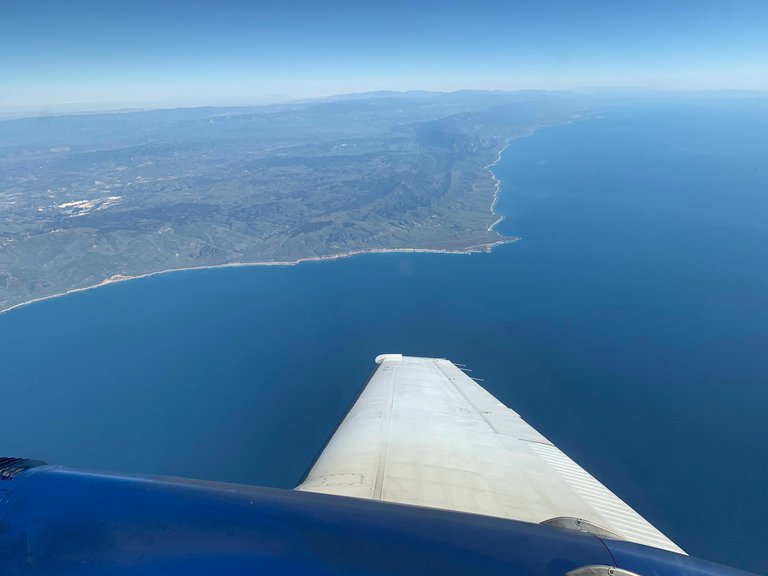 Aerial View of Point Conception, California, and the Dangermond ...