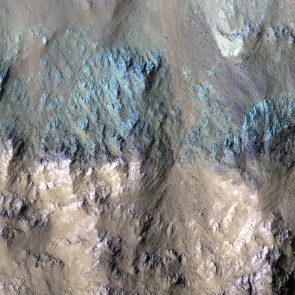 Phobos from 6,800 Kilometers (Color)