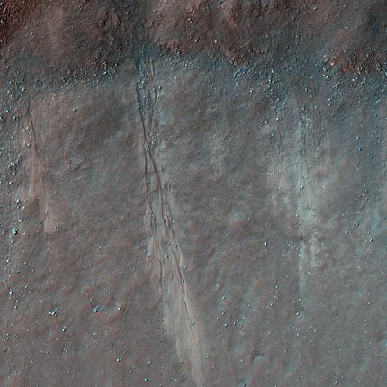 Opportunity's Final Traverse Map