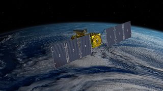 SWOT Satellite With Solar Arrays in Full View (Illustration) | NASA Jet ...