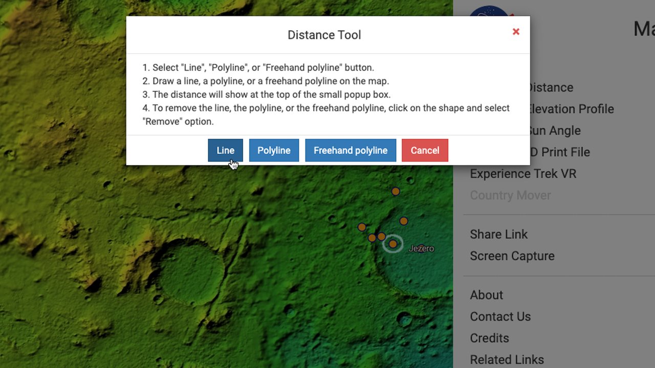 Map a Mars Rover Driving Route – Technology Project | NASA JPL Education