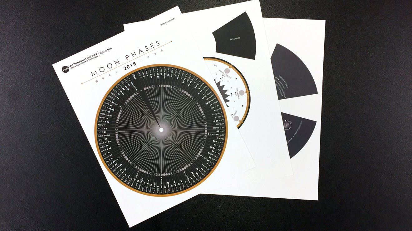 Make a Moon Phases Calendar and Calculator – Science Project | NASA JPL ...