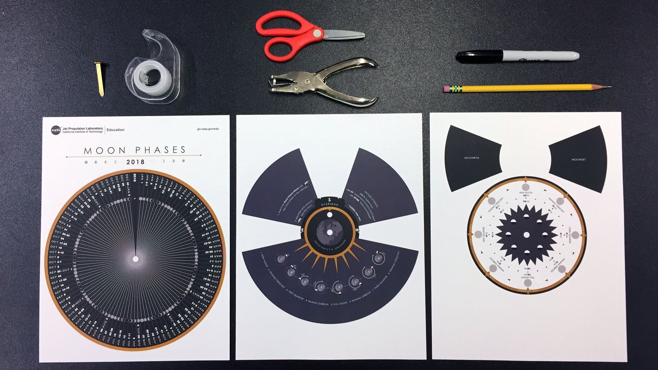 Make a Moon Phases Calendar and Calculator – Science Project | NASA JPL ...