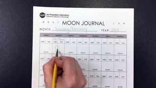 Look at the Moon! Journaling Project – Science Project | NASA JPL Education