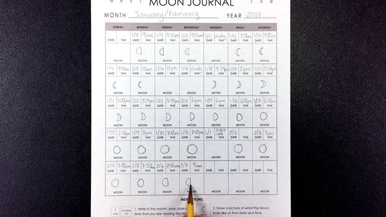Look at the Moon! Journaling Project – Science Project | NASA JPL Education