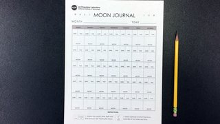 Look at the Moon! Journaling Project – Science Project | NASA JPL Education