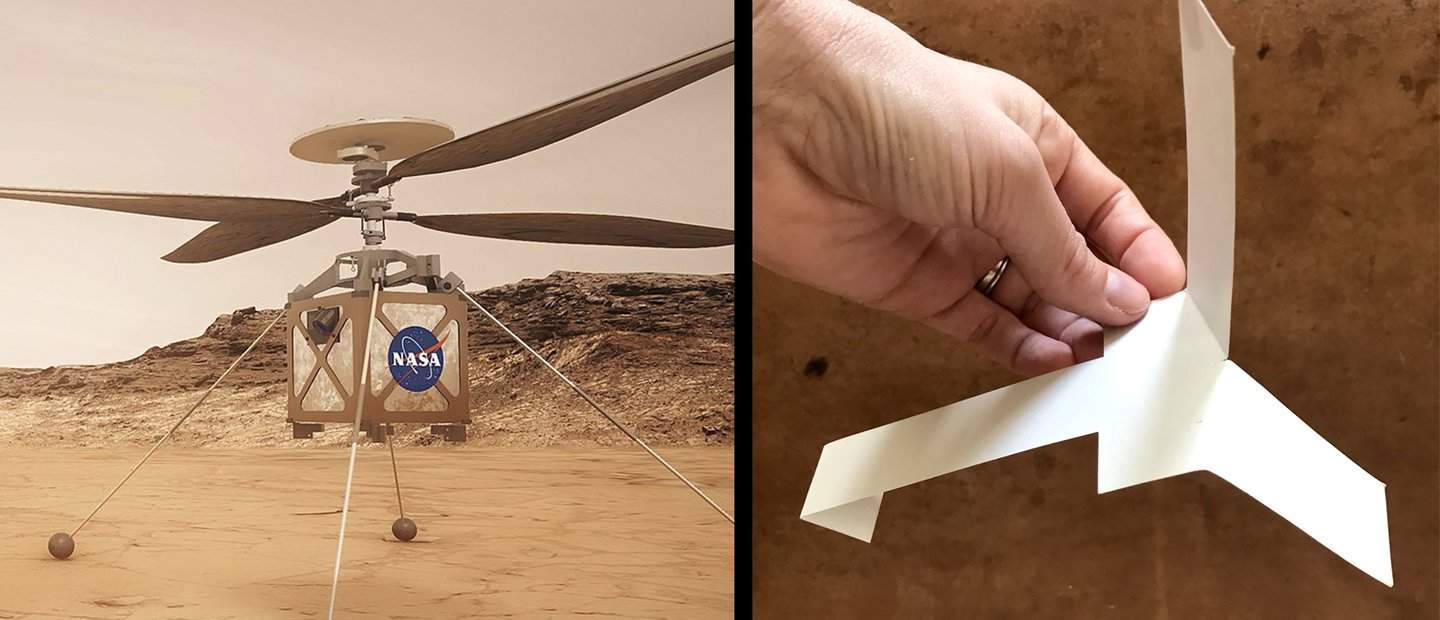 Make a Paper Mars Helicopter – Engineering Lesson | NASA JPL Education