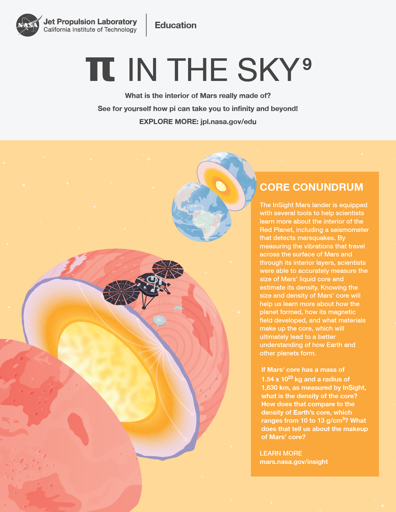 How InSight Revealed the Heart of Mars – Teachable Moment | NASA JPL ...