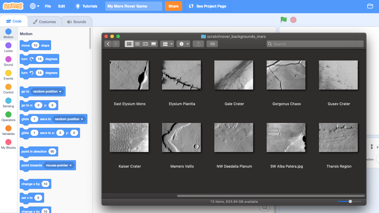 Make a Moon or Mars Rover Game – Technology Project | NASA JPL Education