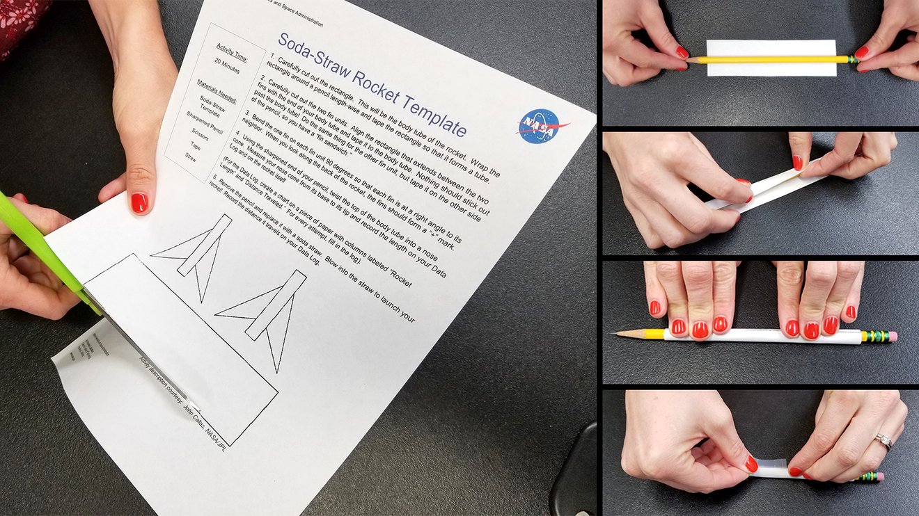 Make a Straw Rocket – Engineering Project | NASA JPL Education