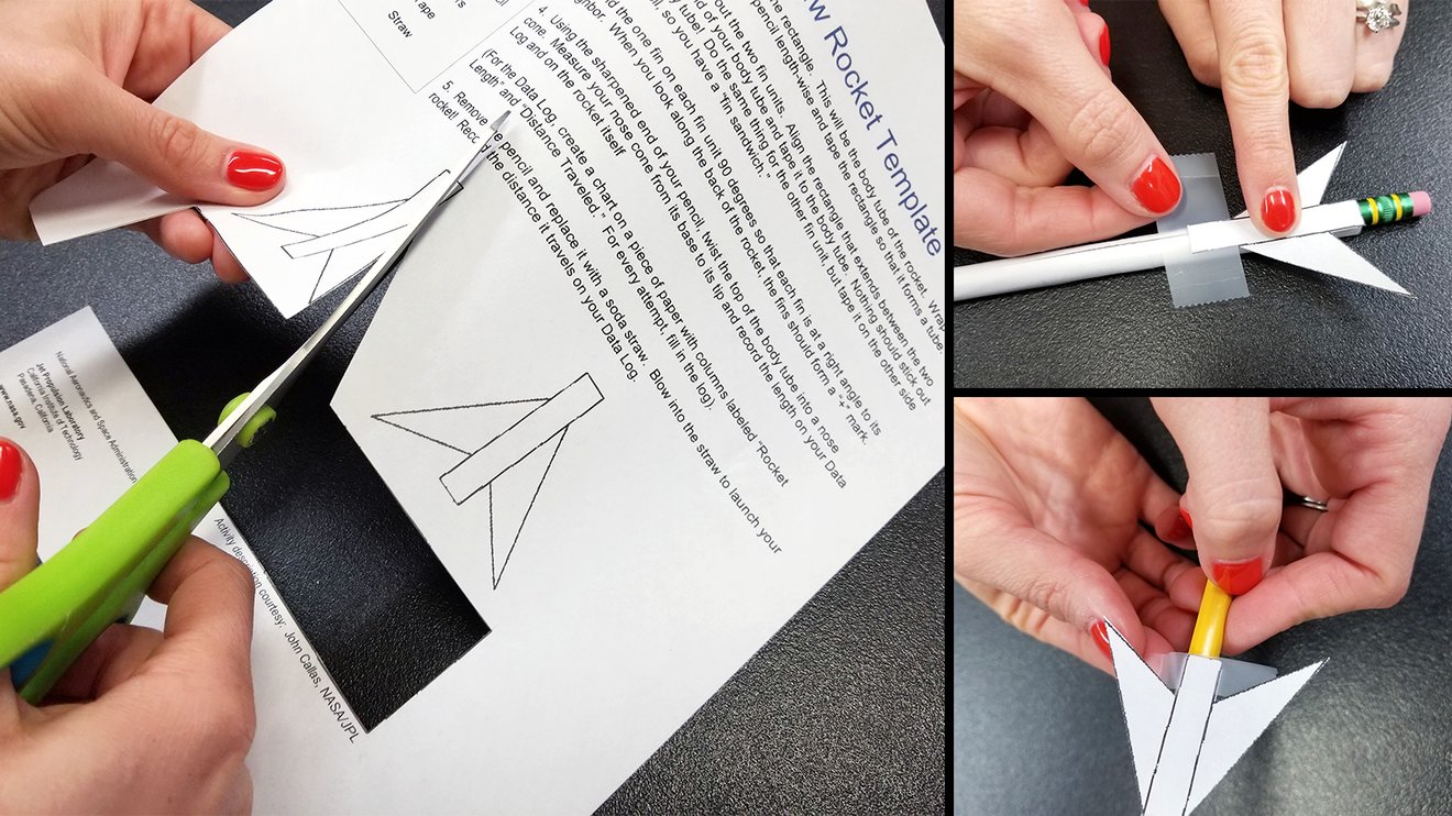 Make a Straw Rocket – Engineering Project | NASA JPL Education