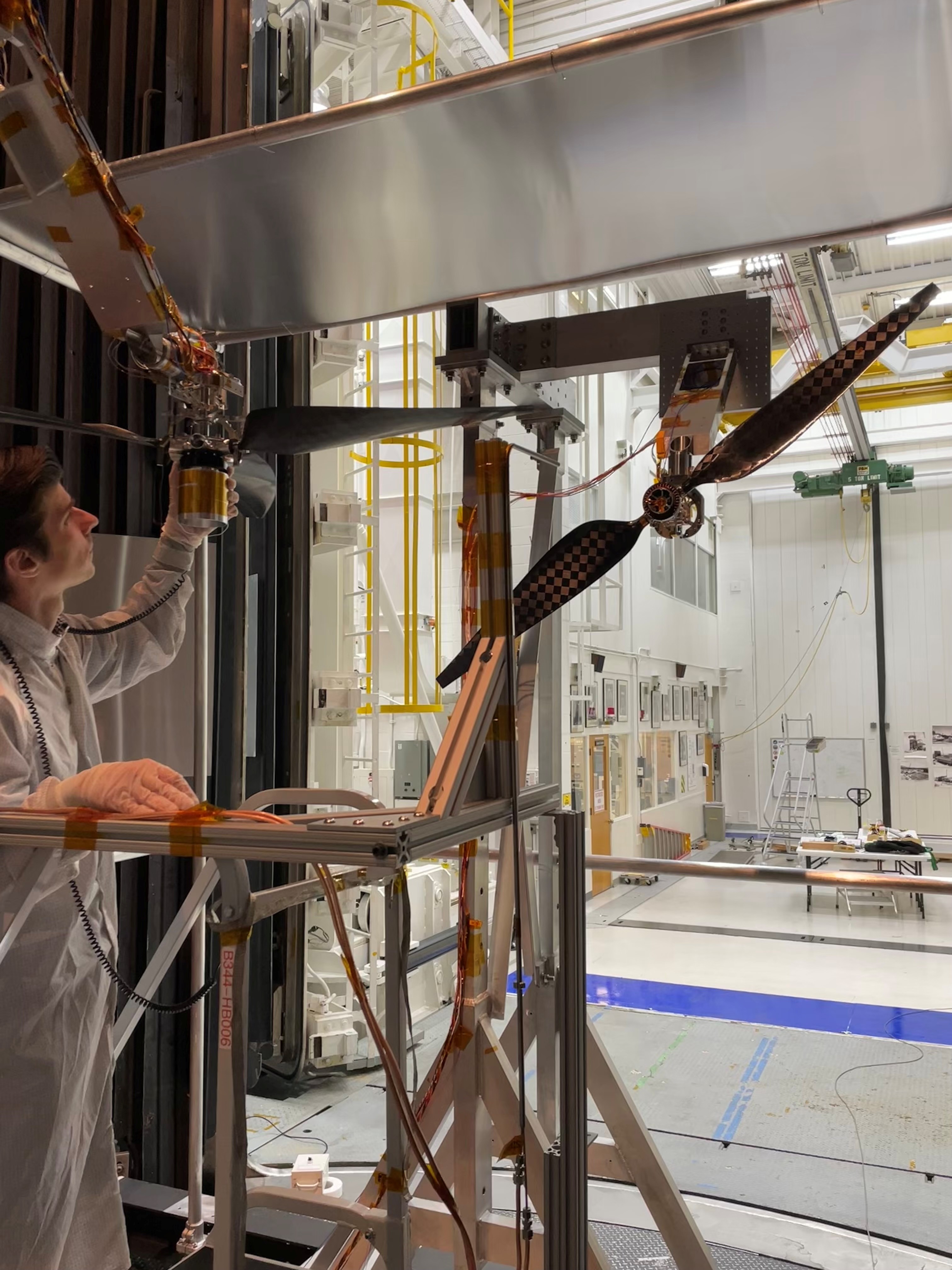 NASA’s Next-Gen Mars Helicopter Rotors Are Moving Fast | NASA Jet ...