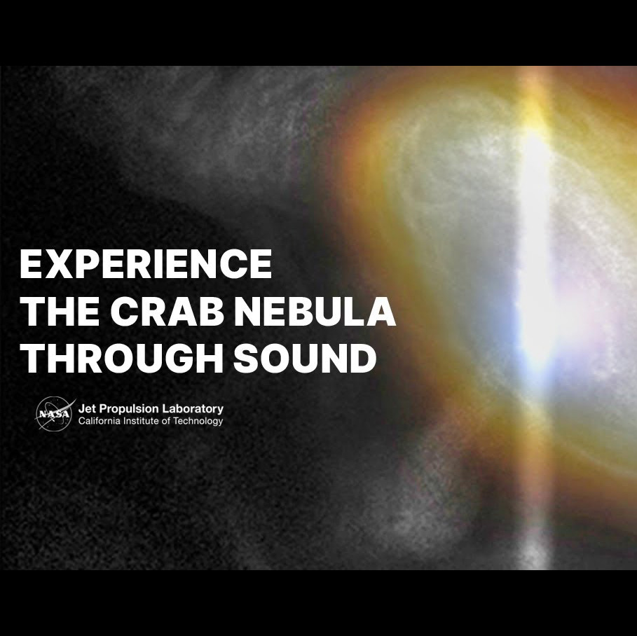Sound of Space Data: Crab Nebula Sonification