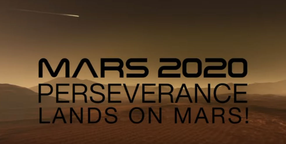 NASA's Perseverance Rover Lands Successfully on Mars (Highlight Reel)