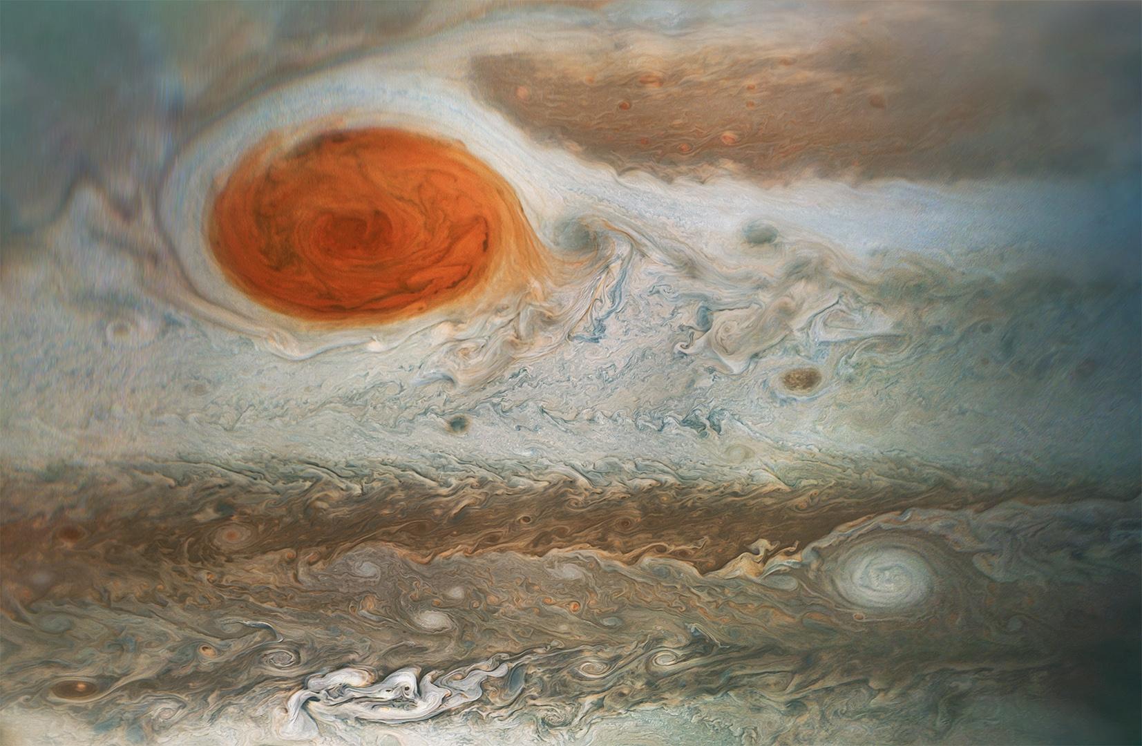 Jupiter s Great Red Spot Spotted NASA Jet Propulsion Laboratory JPL 
