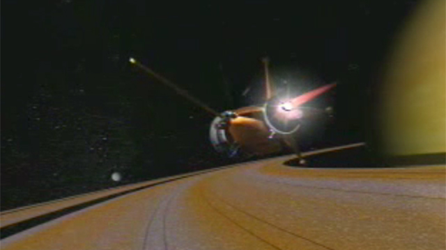 Dark Vortex in Ultraviolet View of Jupiter